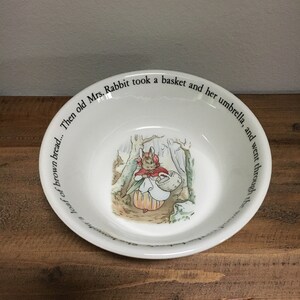 Vintage Peter Rabbit Dish Selection of Peter Rabbit Childs - Etsy
