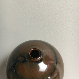 Vintage Brown Orb Weed Pot Original OMC Otagiri Made in Japan Trademark ...