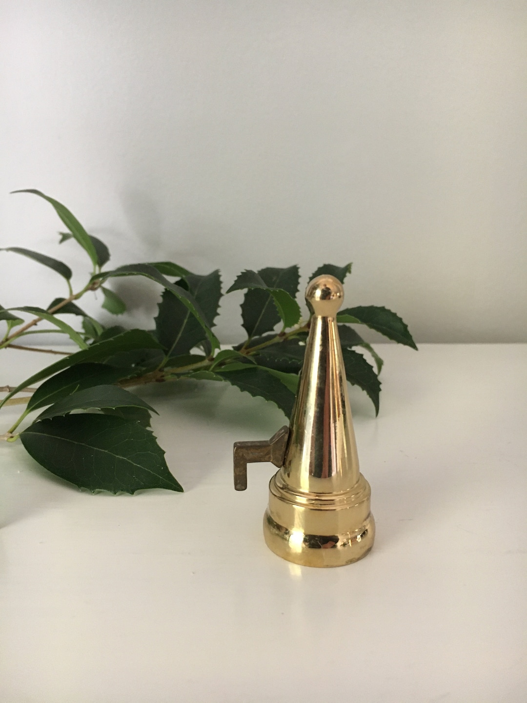 Vintage Brass Candle Snuffer Pineapple Shaped Long Handled Candle ...