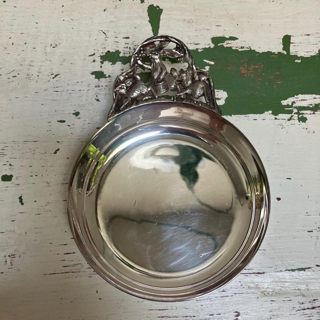 Vintage Napier Silver Plate Rabbit Dish: Trinket, Coin Dish - Etsy