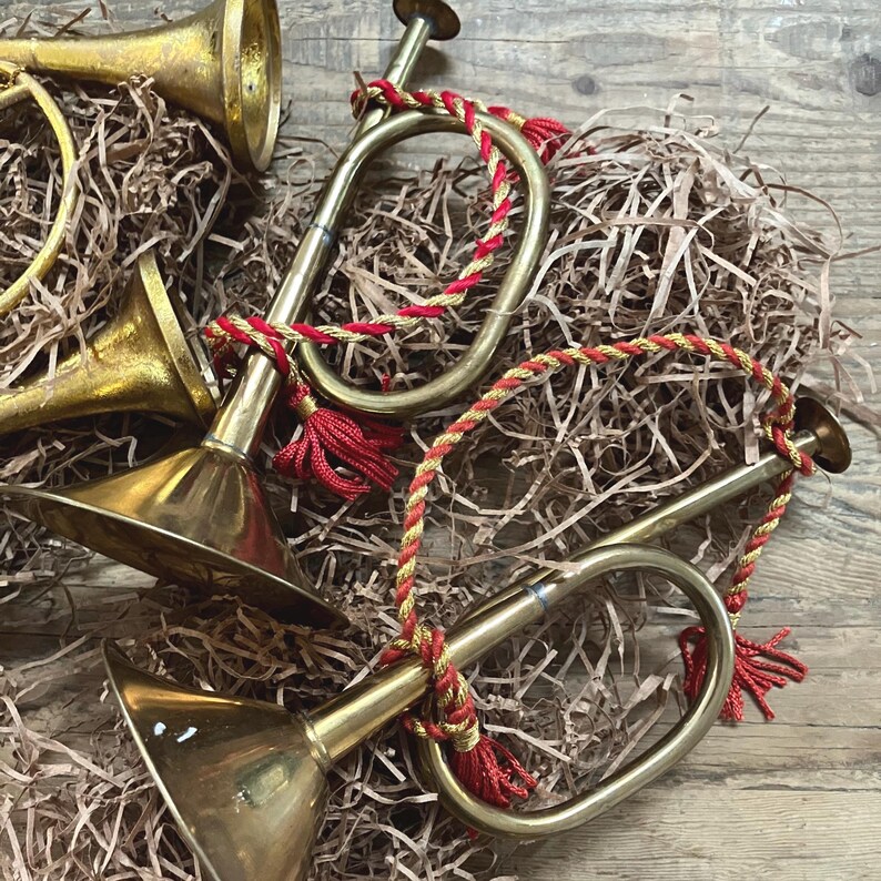 Small Gilded and Brass Ornaments: Gold Christmas Theme - Etsy