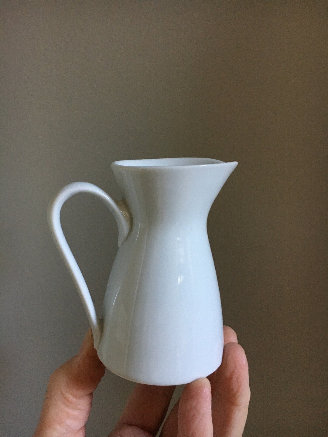 Vintage Rosenthal Small White Pitcher German Porcelain - Etsy