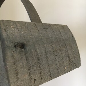 Vintage Wooden Box Garden Trug Rustic Wood Box for Christmas Display ...