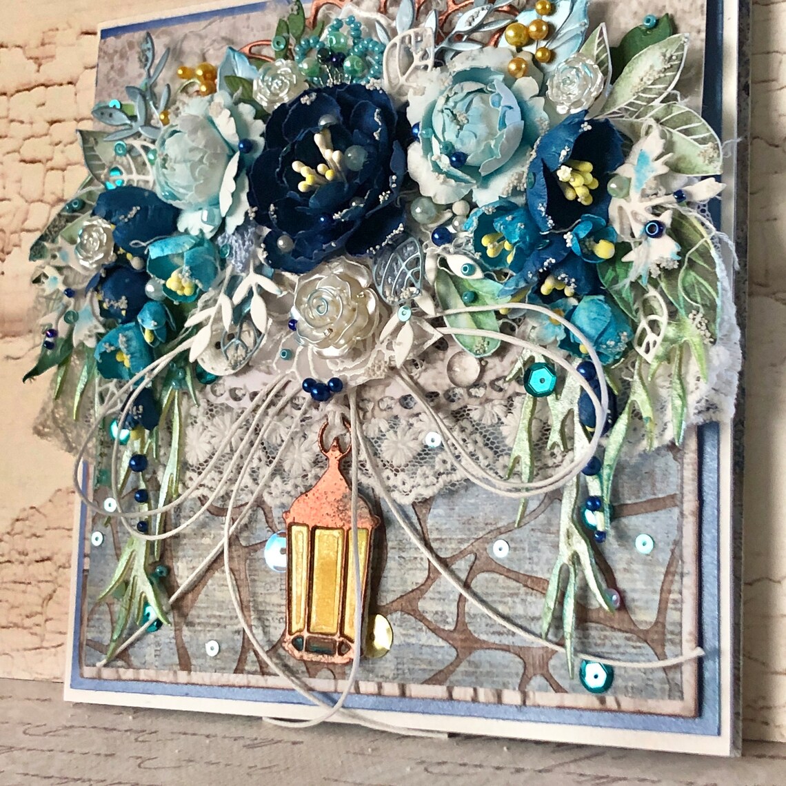 Handmade Luxury Greeting Card, Happy Birthday Card, Congratulations ...