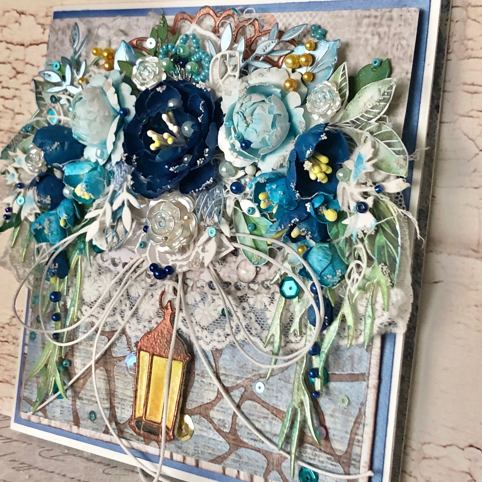 Handmade Luxury Greeting Card, Happy Birthday Card, Congratulations ...