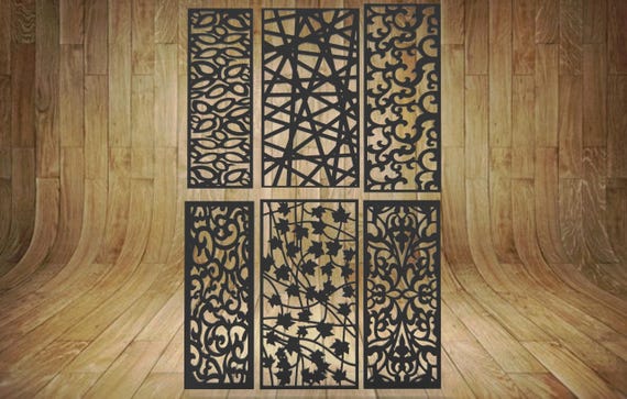 6 modelos dxf dwg y eps archivo para CNC plasma o corte láser | Etsy