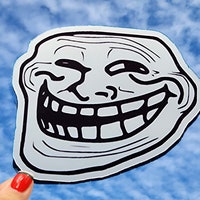 Troll With Fungus 3 Inch Vinyl Sticker - Etsy