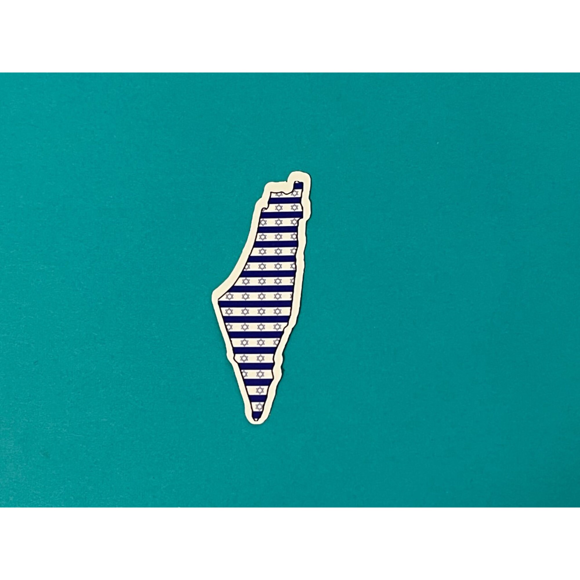 Map of Israel Sticker Israeli Flag Sticker Star of David - Etsy Canada