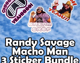Macho Man Randy Savage Cream of the Crop Sticker - Etsy