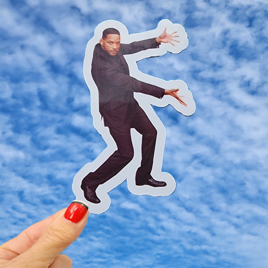 Will Smith Sticker, Will Smith Meme Sticker, Will Smith Academy Award ...