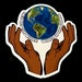 He's Got the Whole World in His Hands Sticker, Hands Holding Globe ...