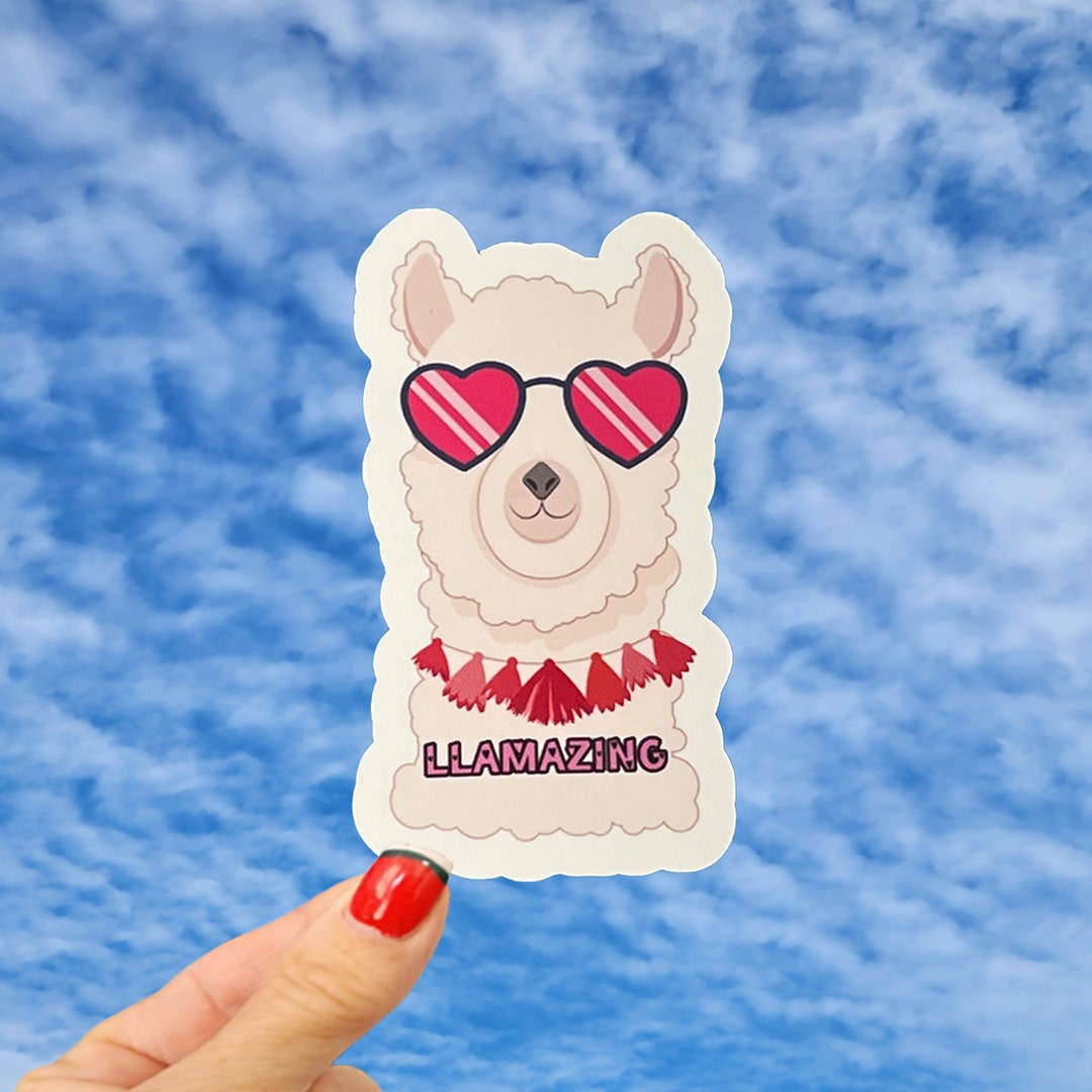 Lamamazing Sticker, Amazing Llama Sticker, No Drama Llama Sticker, Cute ...