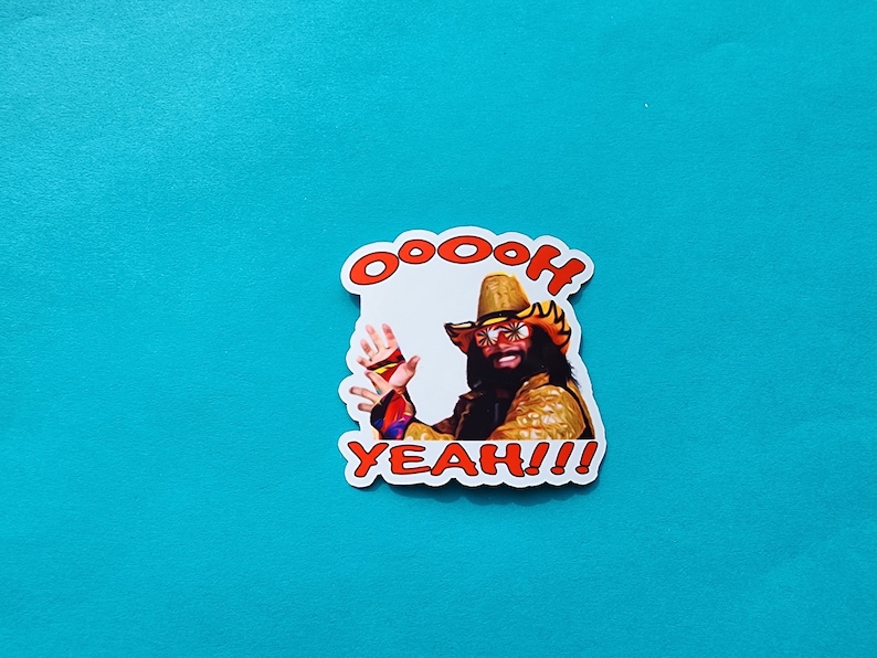 Randy Savage Macho Man Sticker Bundle Oh Yeah Cream of the - Etsy