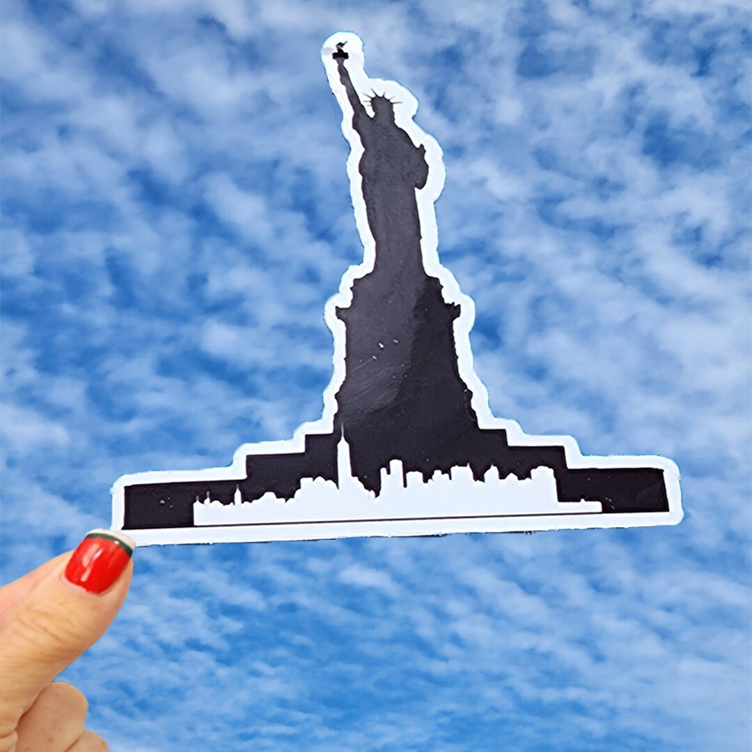 Statue of Liberty Sticker, NYC Sticker, New York City Sticker, NYC ...
