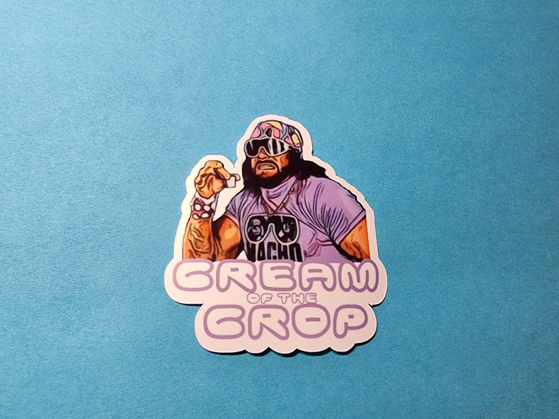 Randy Savage Macho Man Sticker Bundle Oh Yeah Cream of the - Etsy