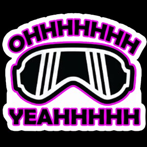 Oh Yeah Sticker, Ooooh Yeah! Sticker, Randy Savage Sticker, Macho Man ...