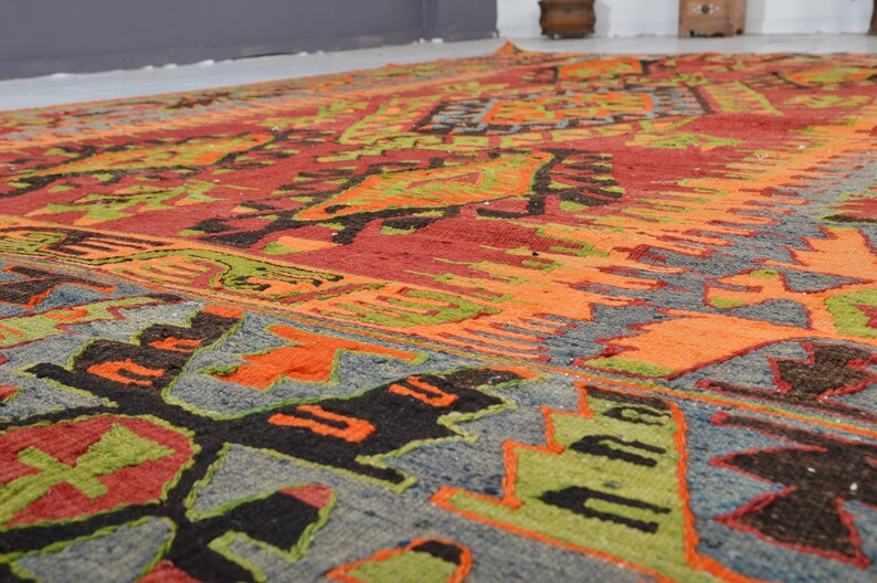 Kilim Rug 5.5ft X 8.7 Ft 170x270 Cm Large Kilim Rug Home - Etsy