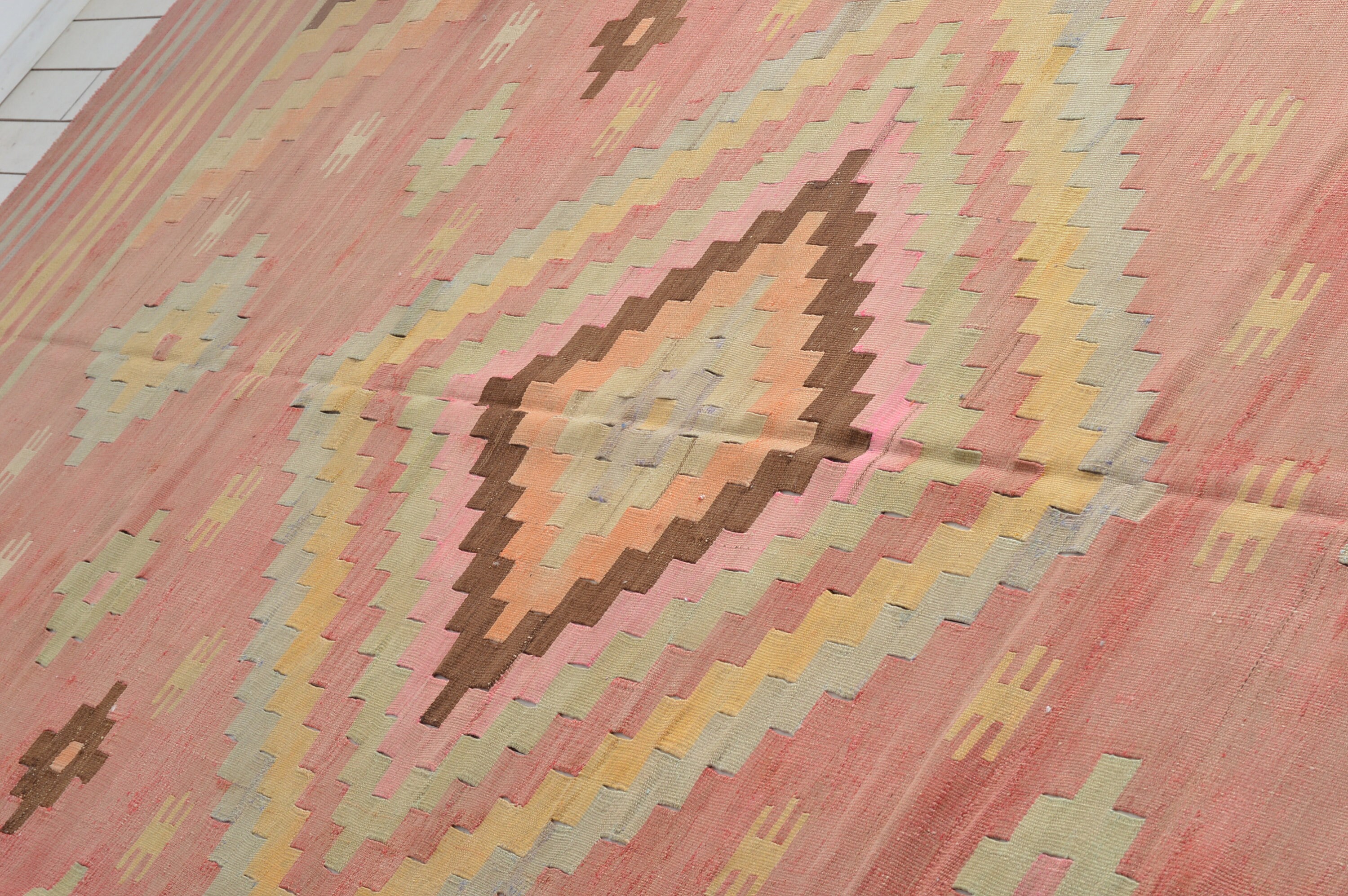 Large Turkish Rug 9ft X 11.9 Ft280x367 Cm Traditional Flat - Etsy