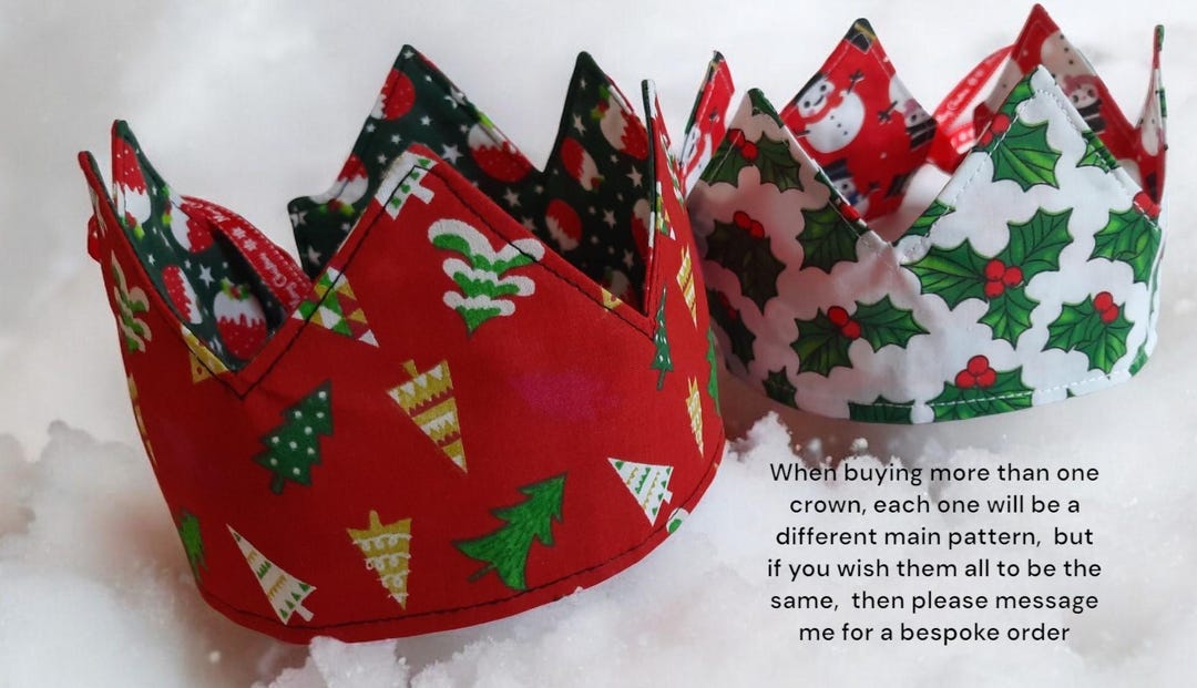 Christmas Party Hat: Reversible Festive Party Hats, Christmas Cracker ...