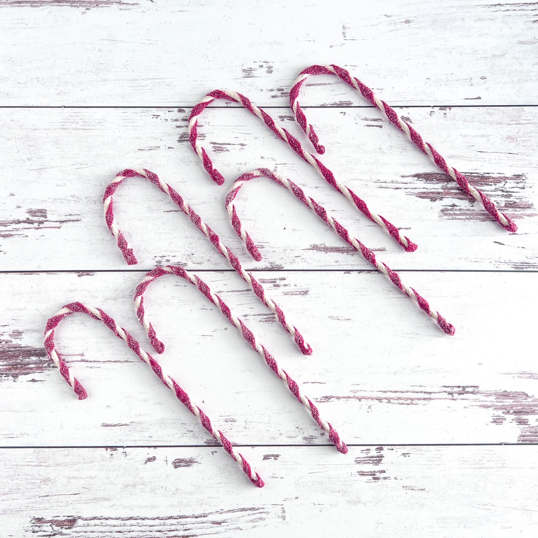 Candy Canes 9" High Pack of 6 - Christmas Gift Package Decor, Craft ...