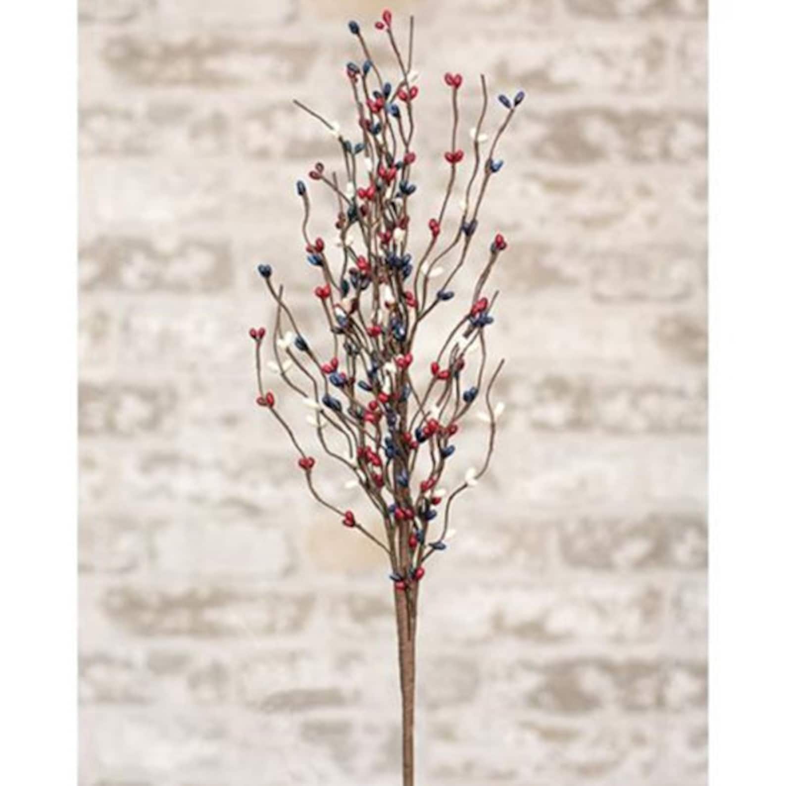 Pip Berry Floral Pick / Spray / Stem - 20" High - Country Mix ...