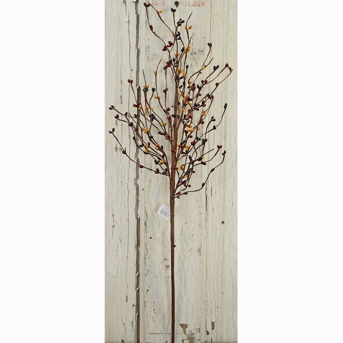 Pip Berry Floral Pick / Spray / Stem - 20" High - Homespun - Burgundy ...
