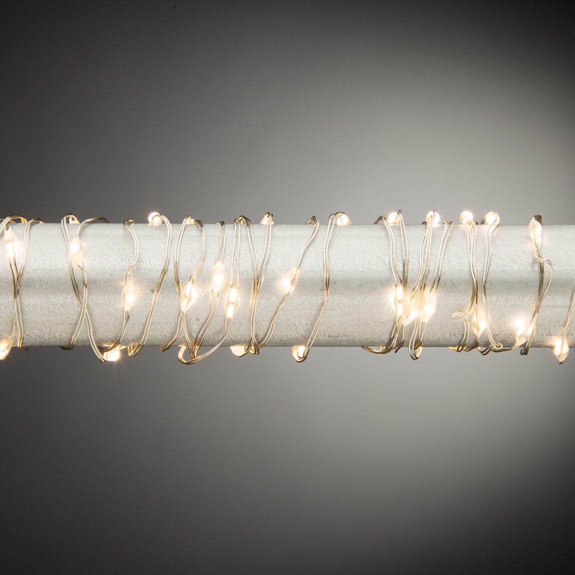 60 Count Light String / Strand / Set Silver Wire Warm - Etsy