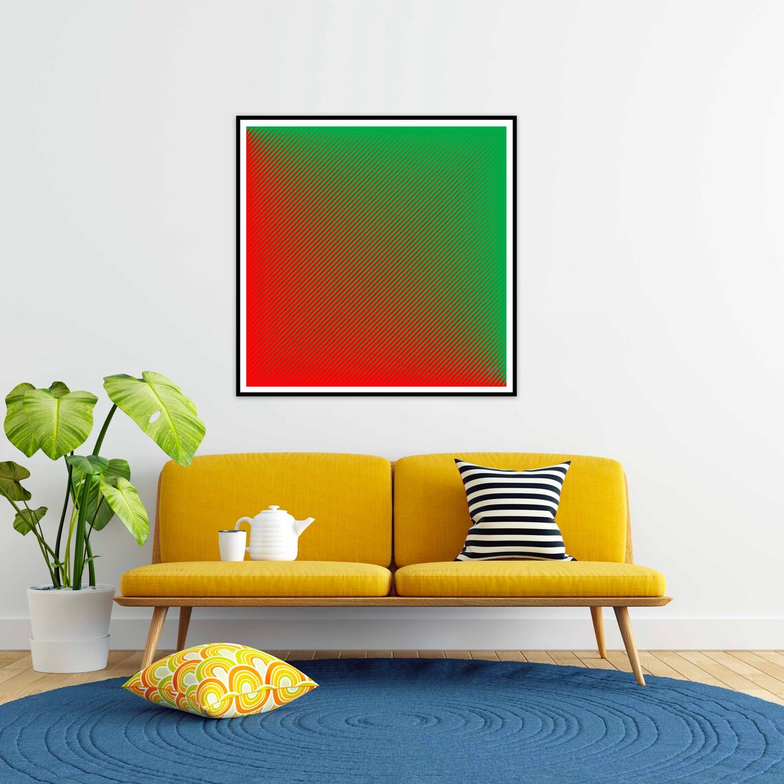 Weave I - Optical Art (download) - Etsy