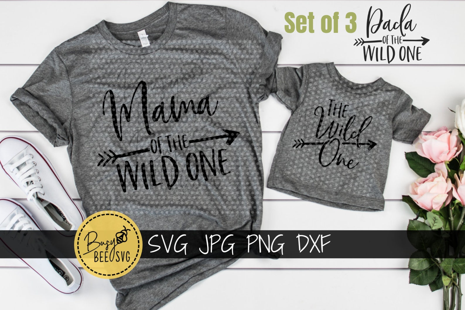 Wild One Svg, Lumberjack Birthday, First Birthday Set Svg Mama Dada of ...