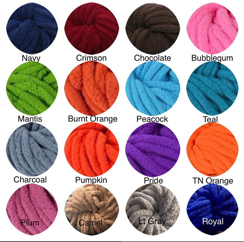 SALE 36 Colors AVAILABLE Fall Colors Chunky Yarn Arm - Etsy Australia