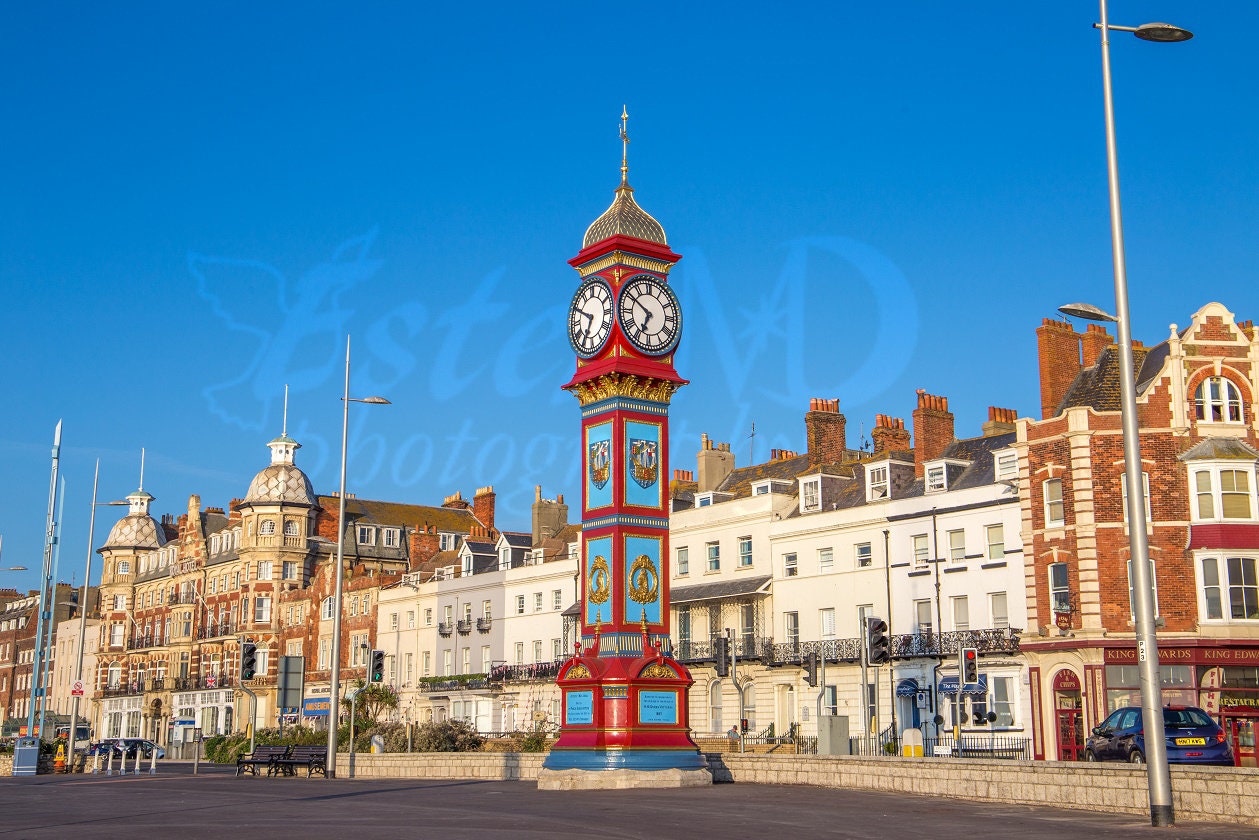 Weymouth Clock Tower Town Center, Weymouth Promenade, Weymouth Town ...