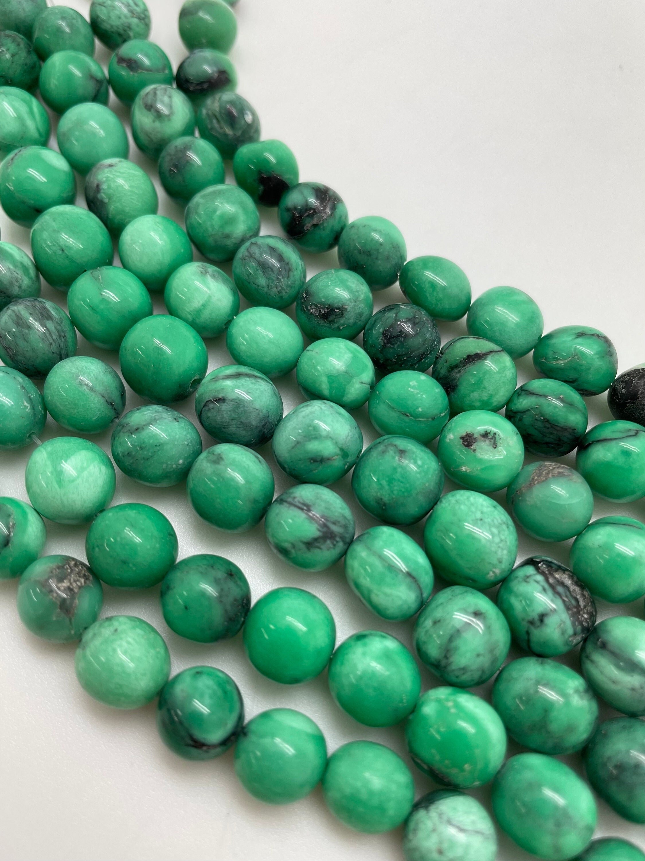 Variscite Beads
