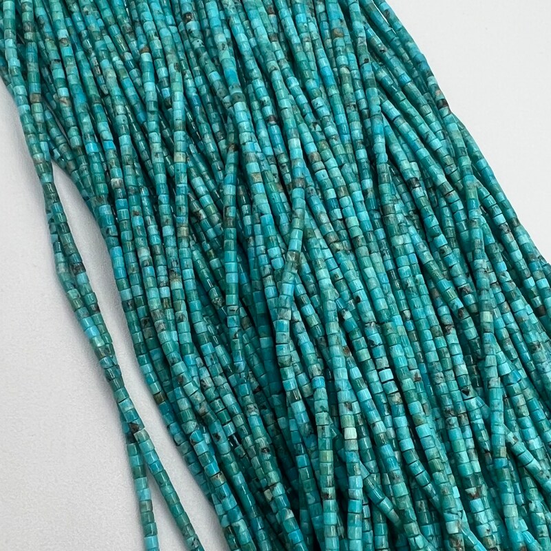 2mm Tube Turquoise Strand - Etsy New Zealand
