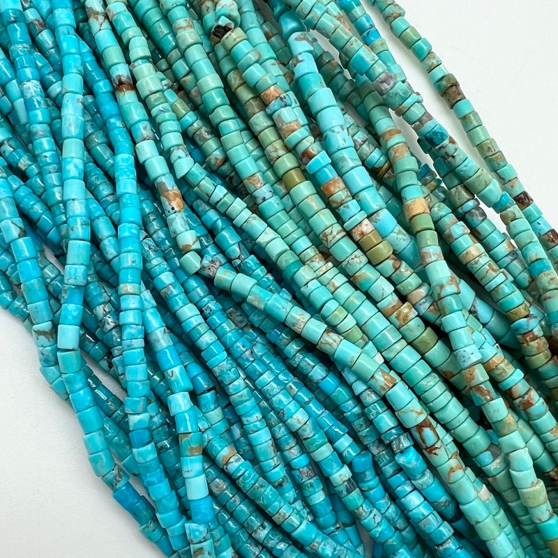 Real Turquoise Beads - Etsy