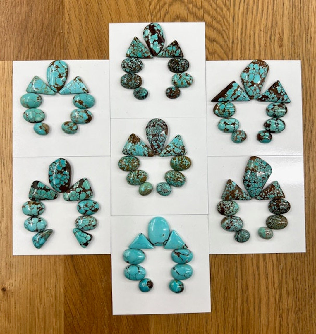 Number 8 Turquoise Naja Sets - Sold Individually - Etsy