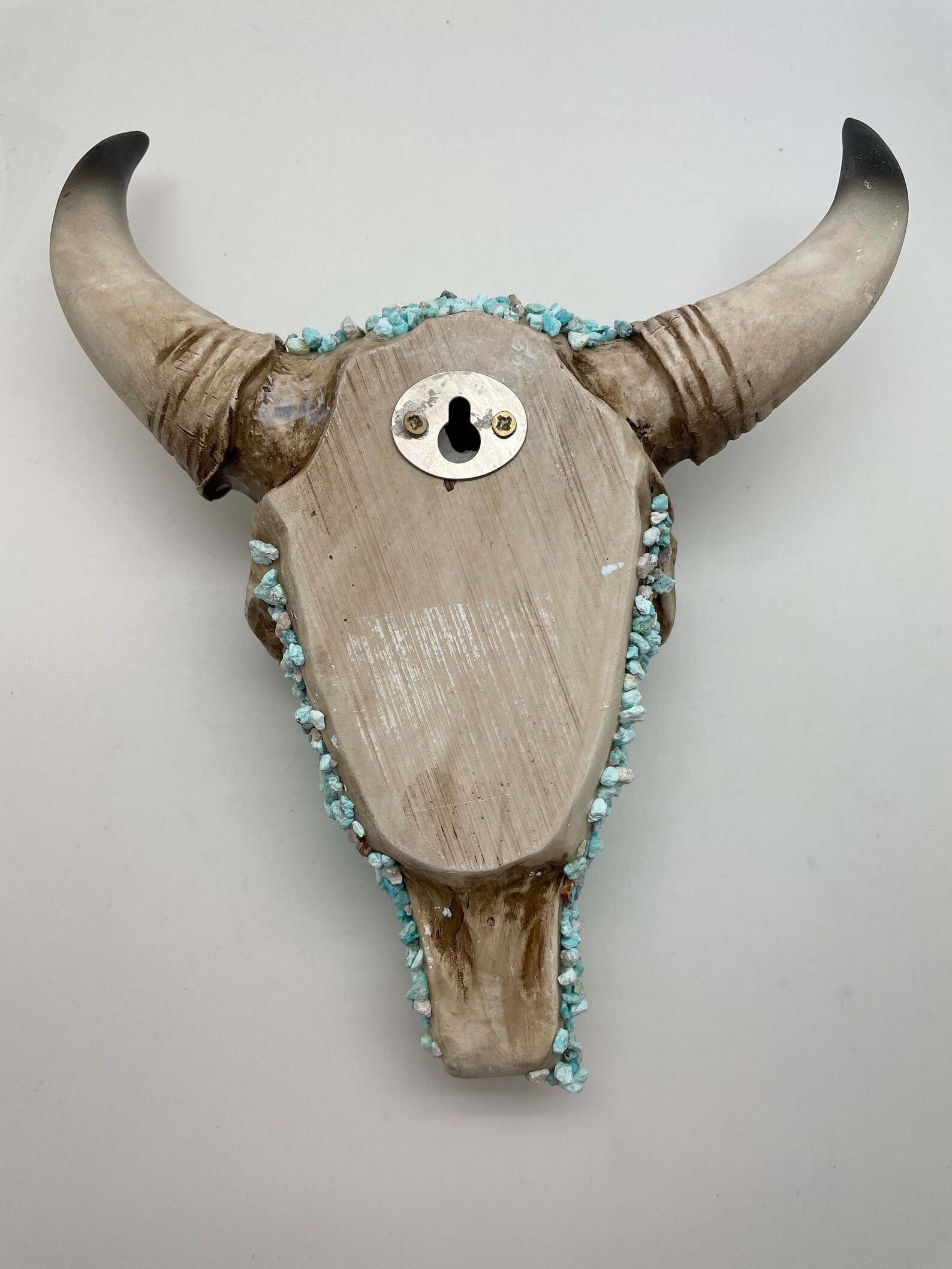 Kingman Turquoise Cow Skulls Sold Individually - Etsy