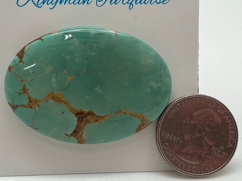 Kingman Turquoise Freeform Cabochons Stabilized Turquoise - Etsy
