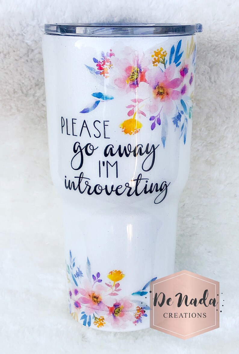 Custom Decorated Stainless Steel Tumbler - Etsy