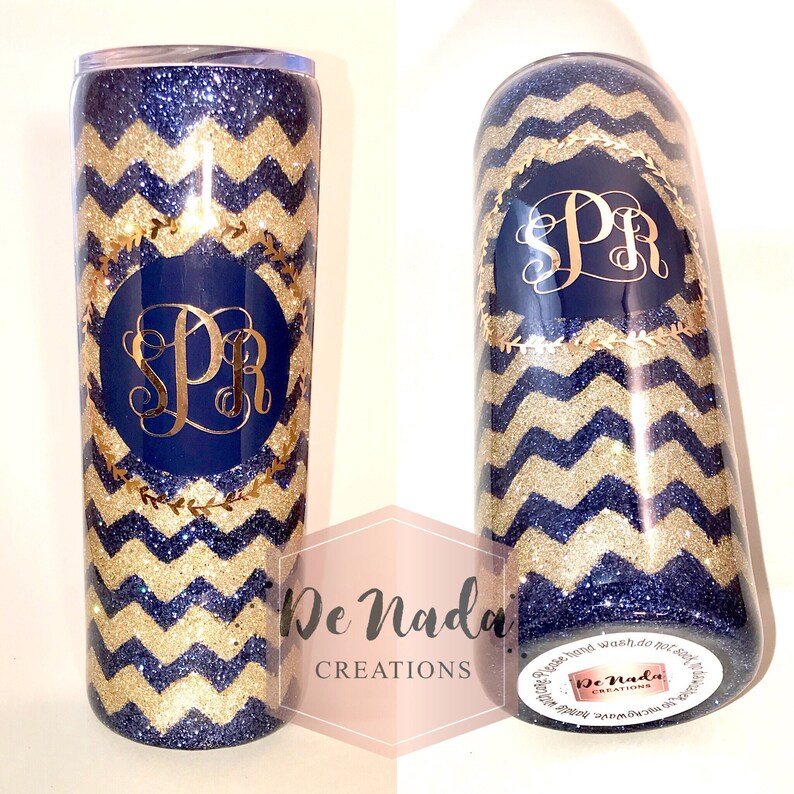 Custom Decorated Stainless Steel Tumbler - Etsy