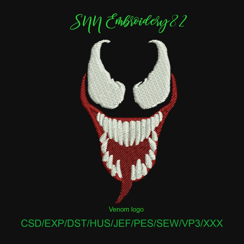 Crocheted Venom Pattern - Etsy