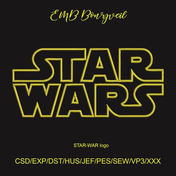 Starwars Embroidery Designs - Etsy