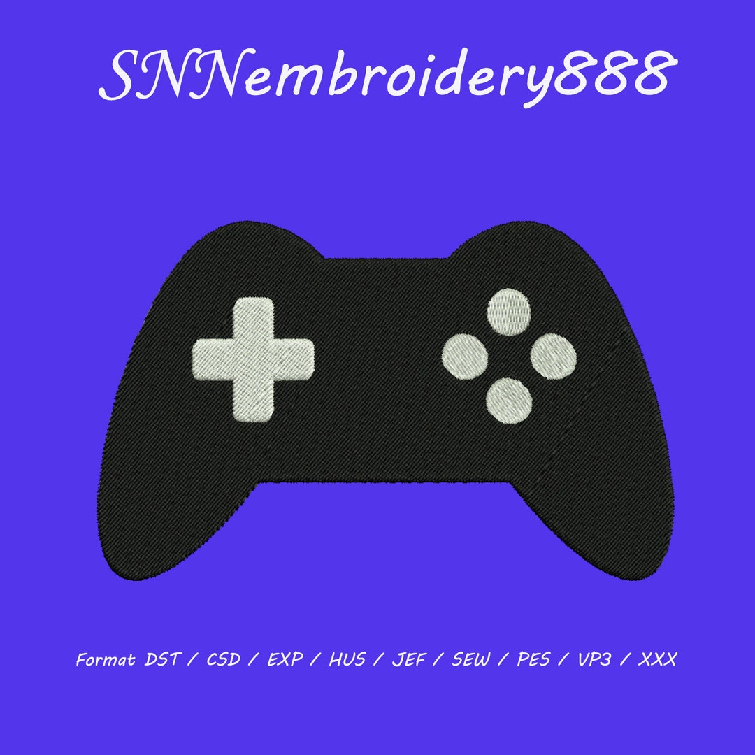 8 Size GAME Embroidery Design Instant Download 9 Formats Embroidery ...
