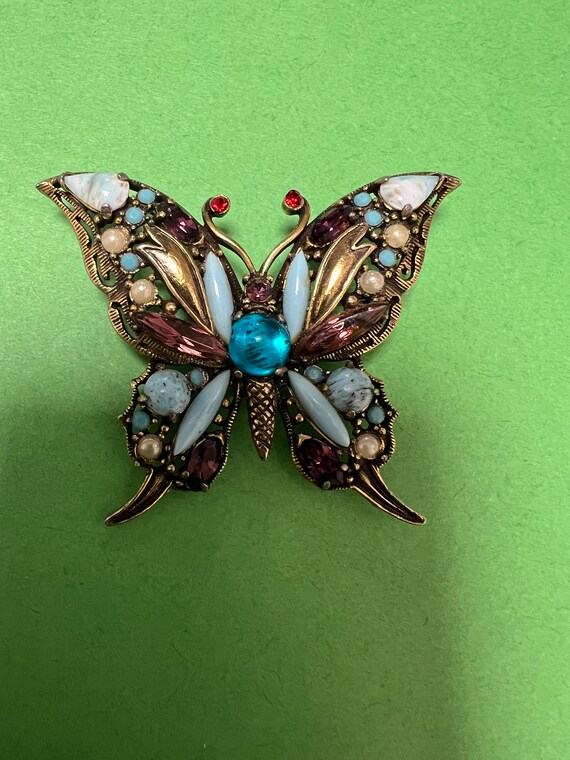 Vintage brooch -art - Gem