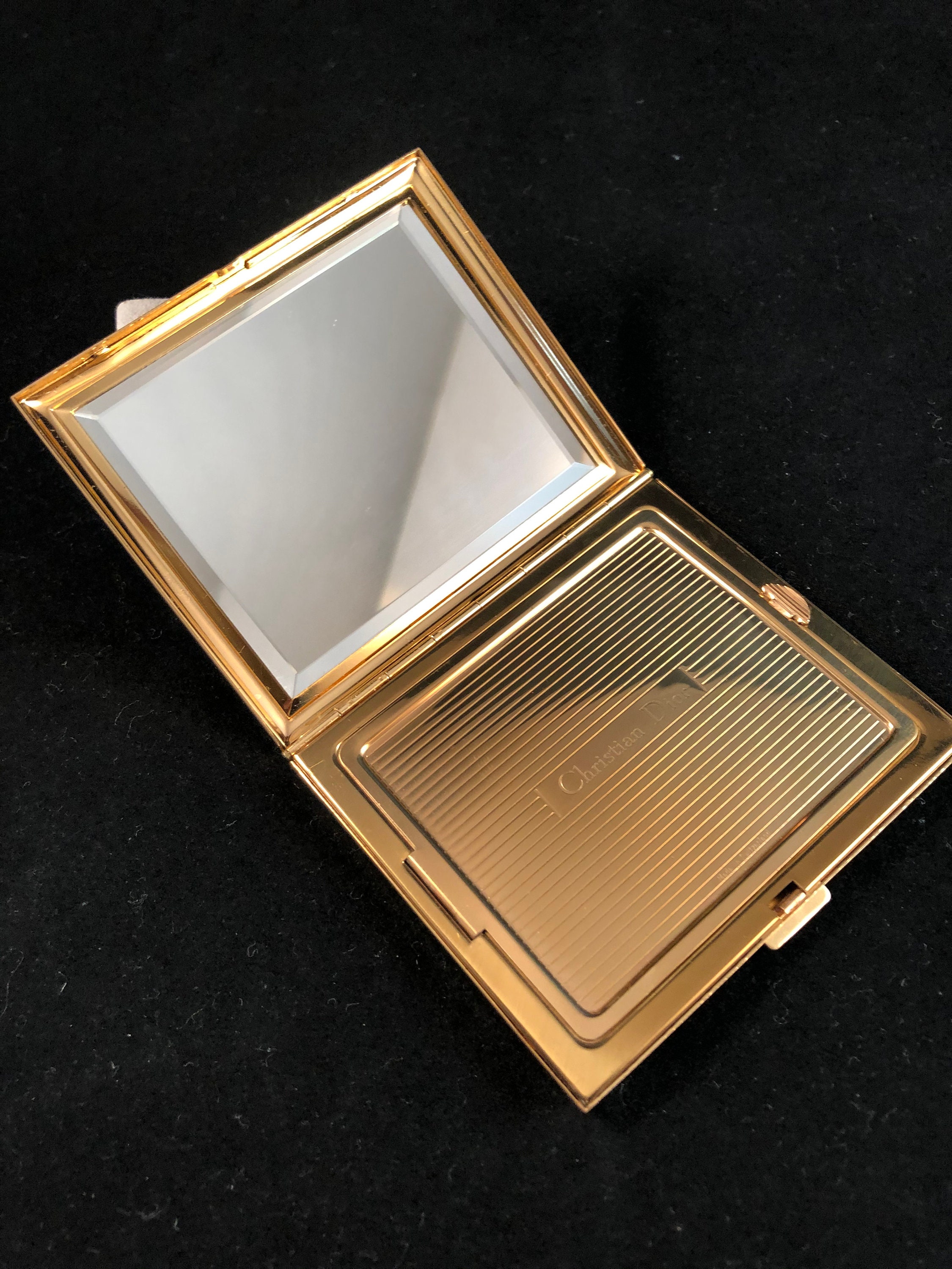 Rare Vintage 1950s 1960s Christian Dior Powder Compact With | Etsy