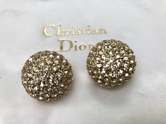Dior earrings etsy store