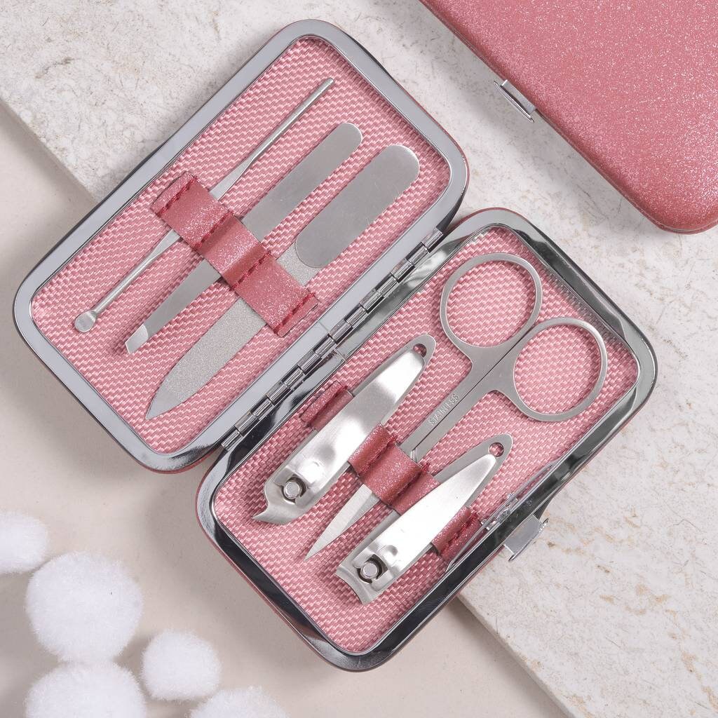 Personalised Ruby 6 Piece Manicure Set - Nail Care - July Birthstone ...