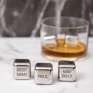 Stainless Steel Ice Cubes - Wedding Party Gifts Bridesmaids - Wedding ...