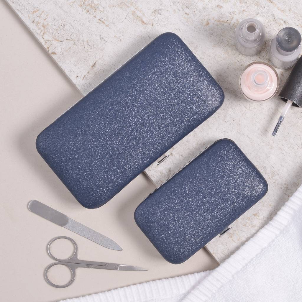 Personalised Mini Manicure Set 6 piece Sapphire | Etsy