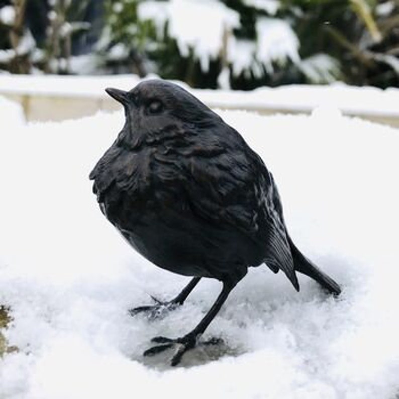 Limited Edition Bronze Robin Sculpture 8th Anniversary - Etsy UK