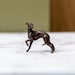Miniature Bronze Whippet Statue - 8th Anniversary Gift - Dog Lovers ...